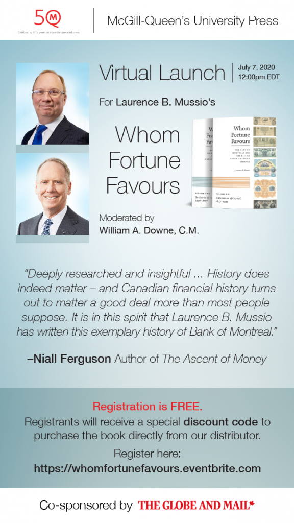 Virtual Launch: Laurence B. Mussio – Whom Fortune Favours - Signal ...